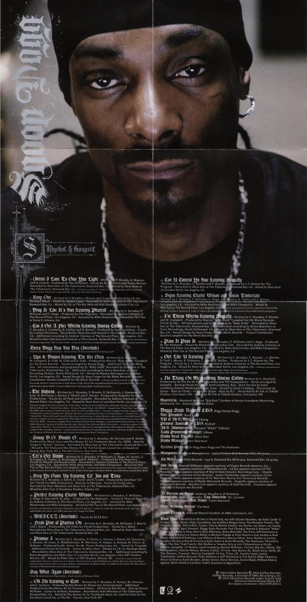 Snoop Dogg Randg Rhythm And Gangsta The Masterpiece