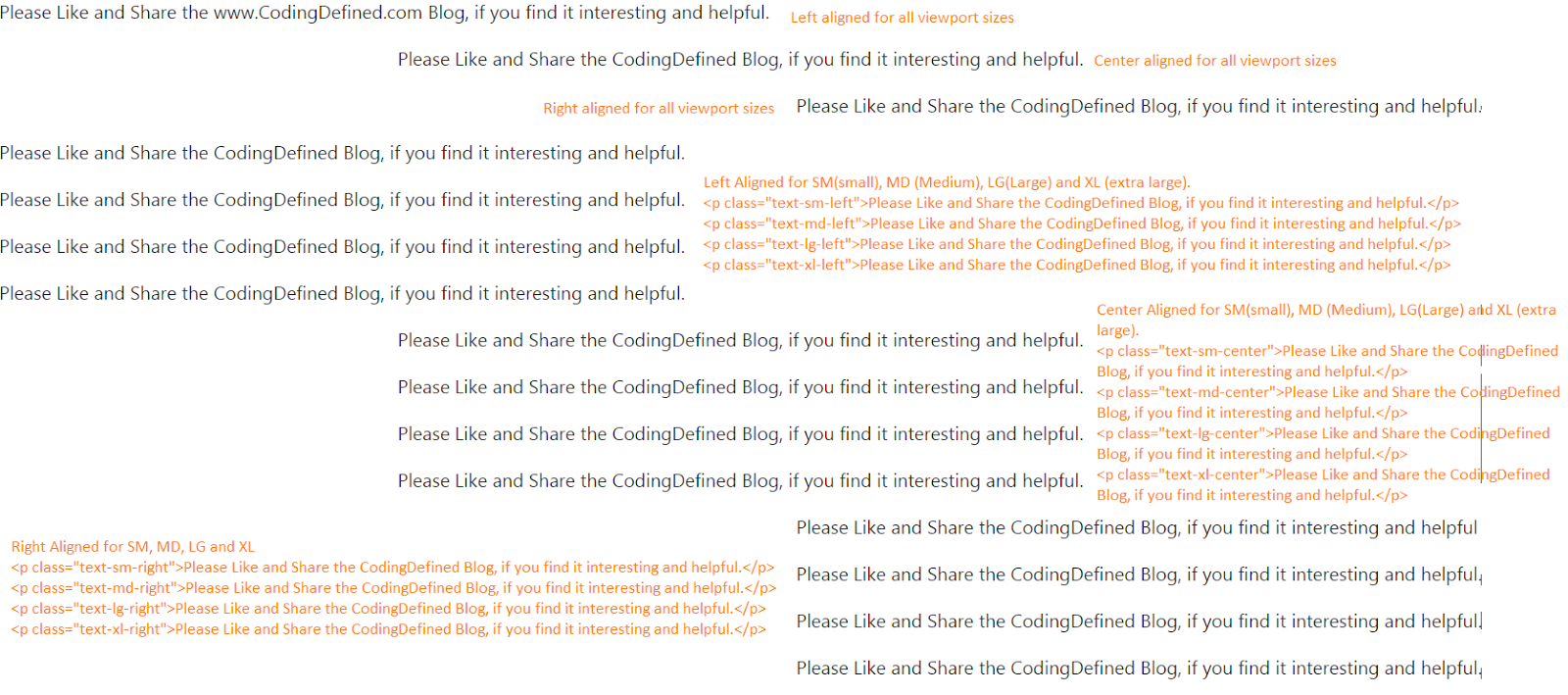 How To Do Text Align And Vertical Align In Bootstrap Coding Defined 5034