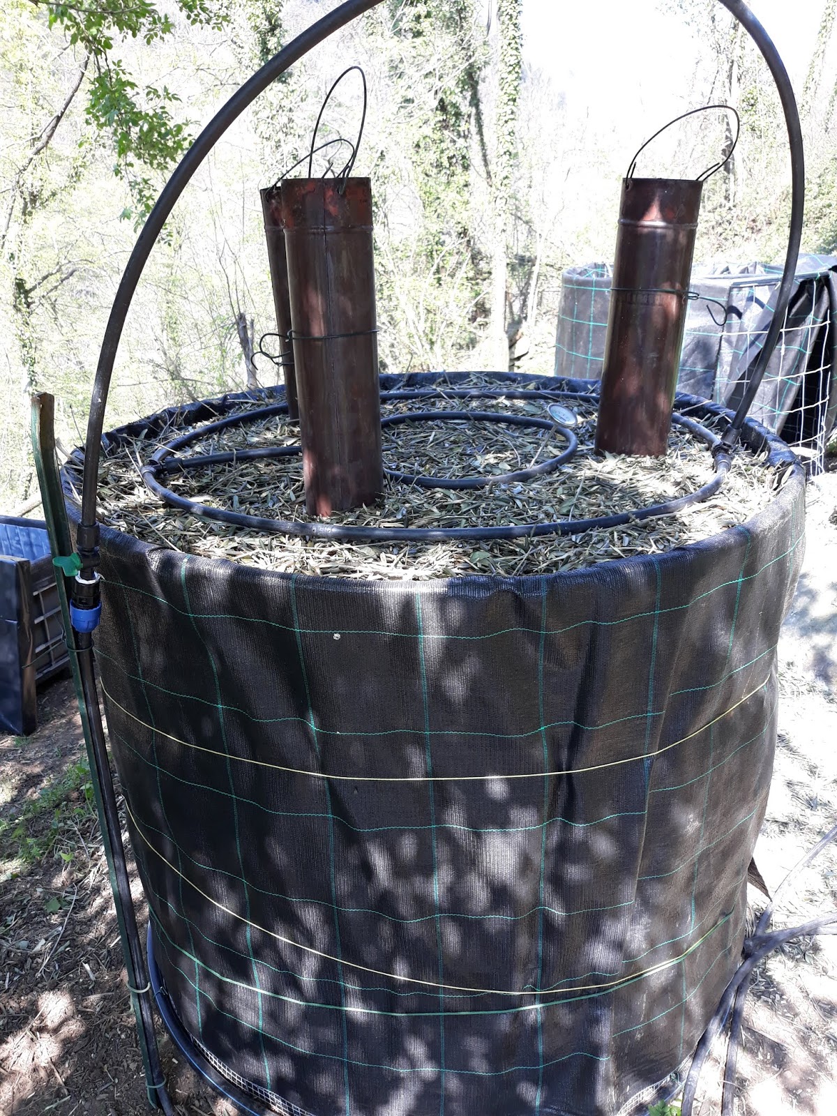 The move to Tuscany : Building a compost bioreactor