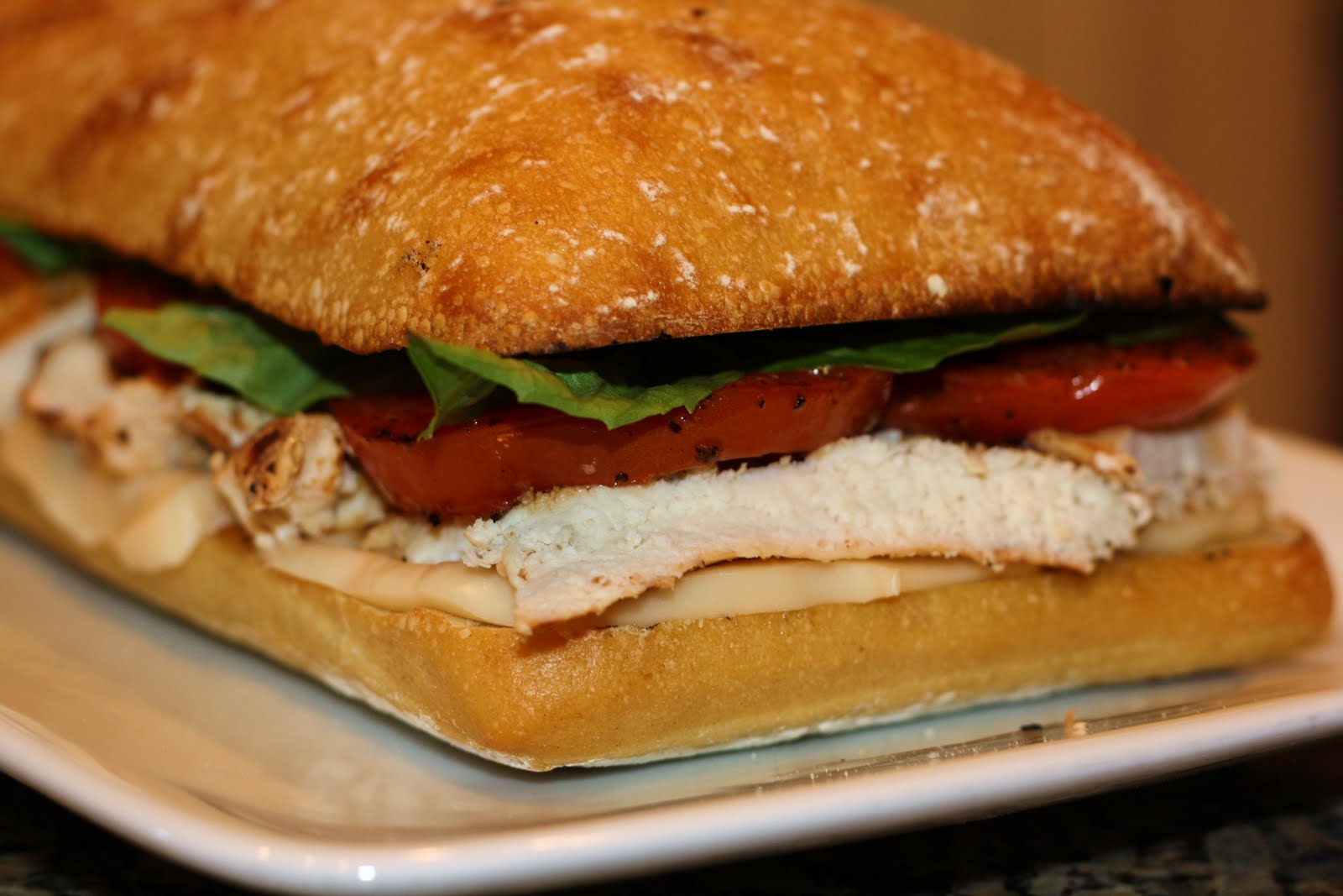 what's for dinner?: grilled chicken caprese sandwich... 30 minutes