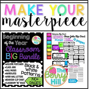 The Berry Hill: TpT Seller Challenge Week 3: Make Your Masterpiece