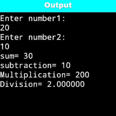 CodeForHunger - Learn Coding Easily: C Program to Perform All ...