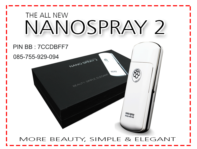 Agen Resmi Product Moment dan MCI Indonesia: NANO SPRAY