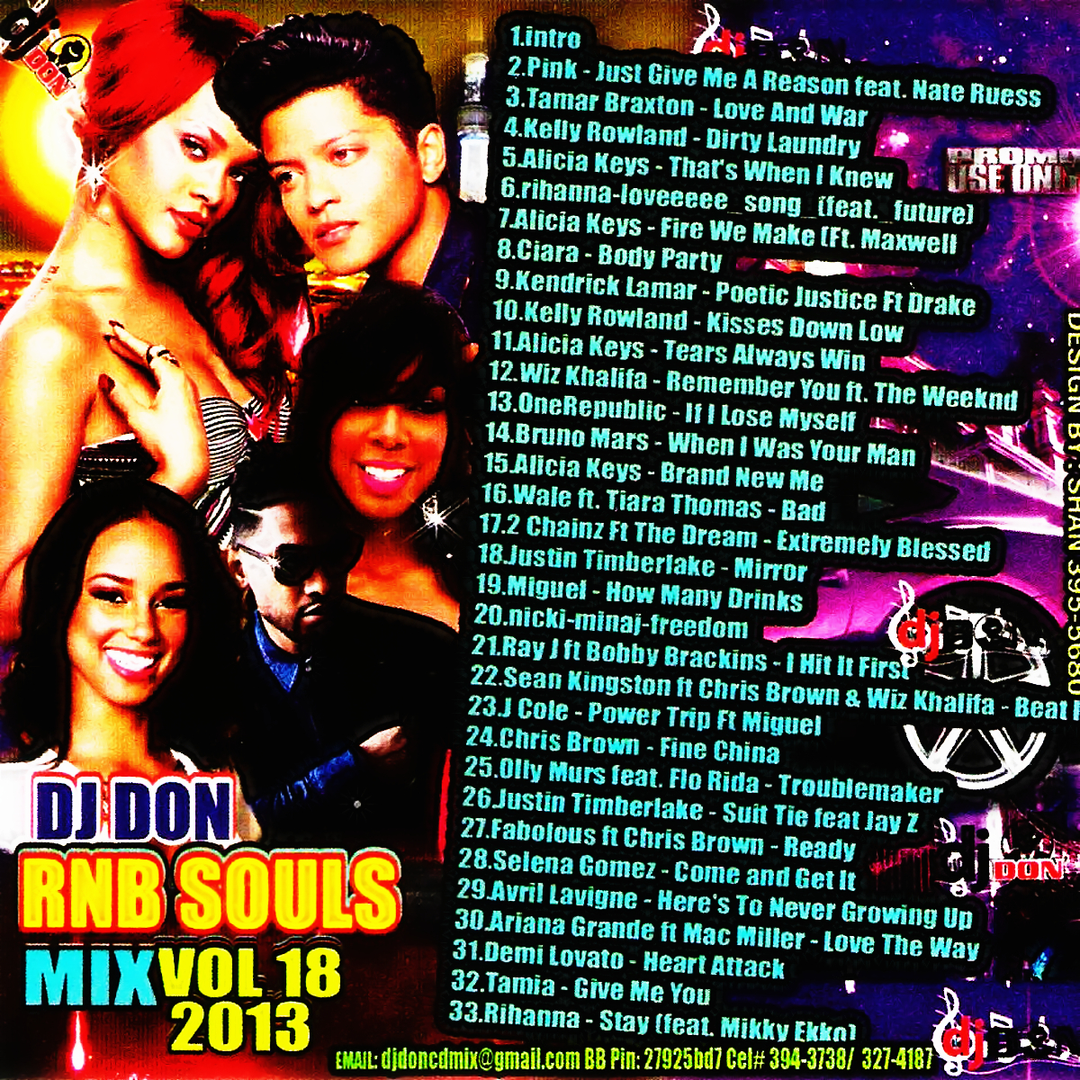 DJ DON - RNB SOULS MIX 18 | REGGAETAPESHOP