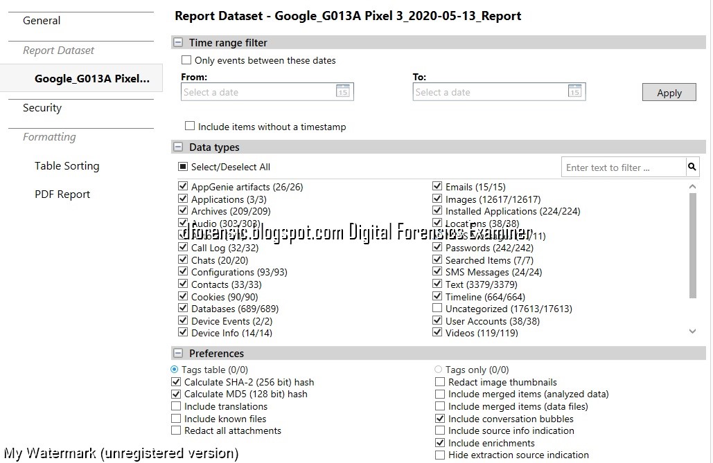 Digital Forensics Examiner: Mobile Forensics:Cellebrite Reader
