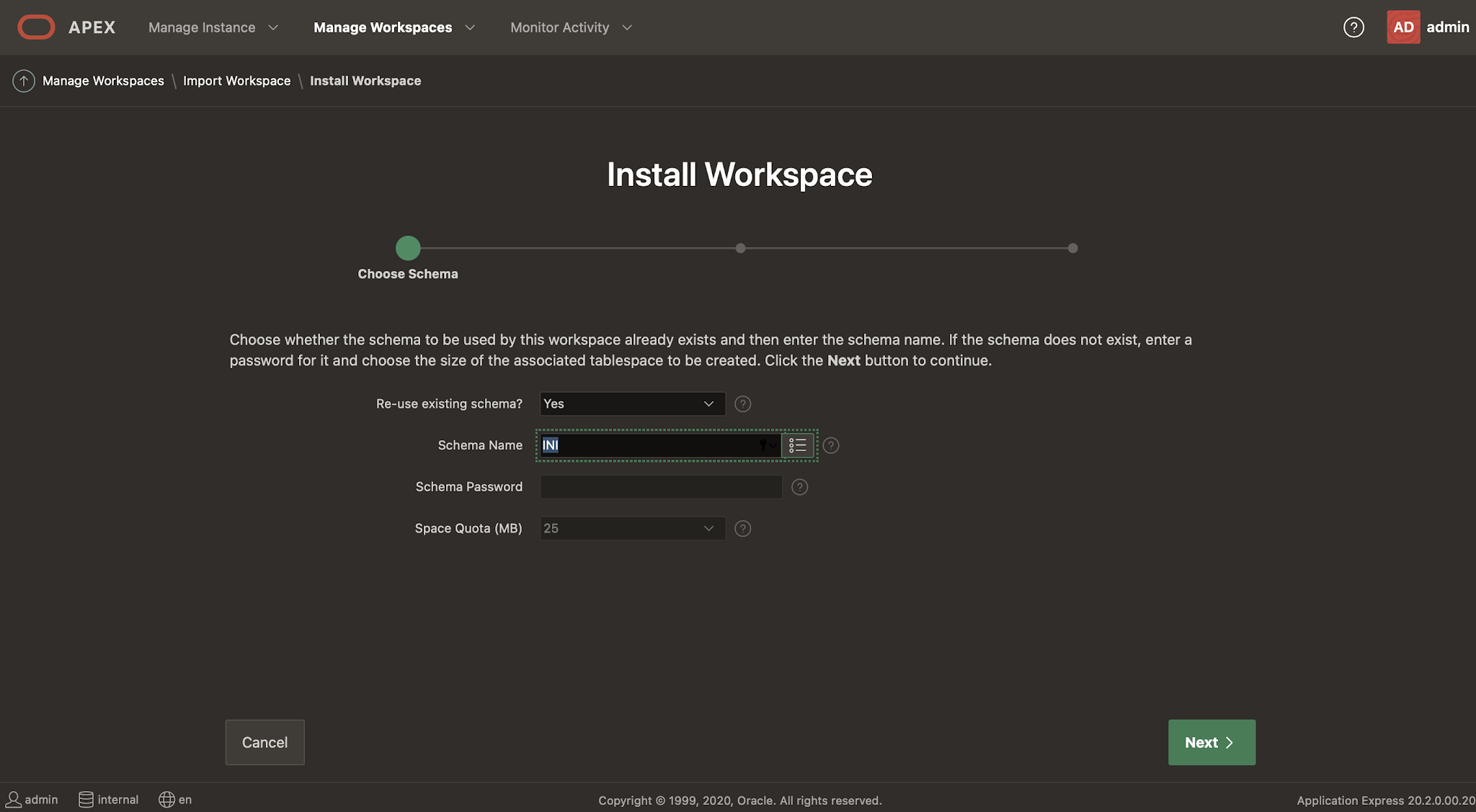 Dimitri Gielis Blog (Oracle Application Express - APEX): Import an ...