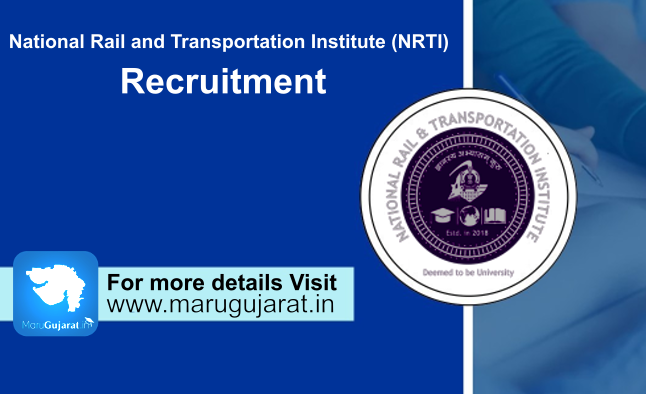 National Rail and Transportation Institute (NRTI) Recruitment for ...
