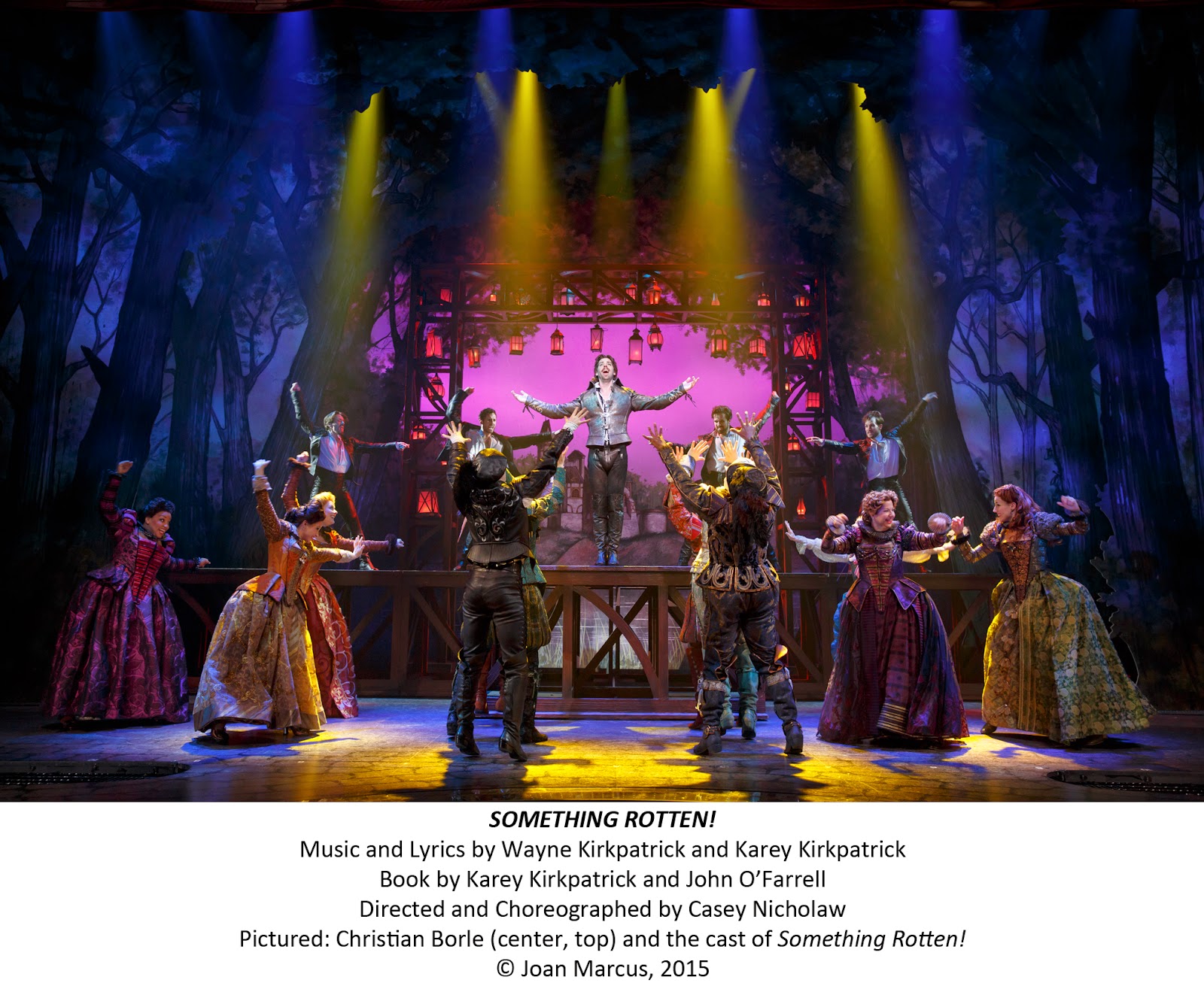 THEATRE'S LEITER SIDE: 203 (2014-2015): Review of SOMETHING ROTTEN ...