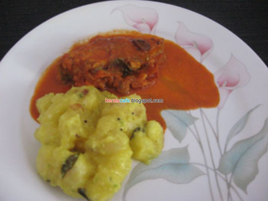 Kerala Recipe Kappa & Fish Curry | Kerals Cafe