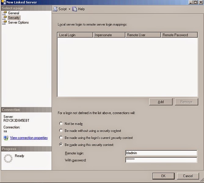 System And Database Related Solutions Step By Step To Create Dblink In Ms Sql Database To Connect