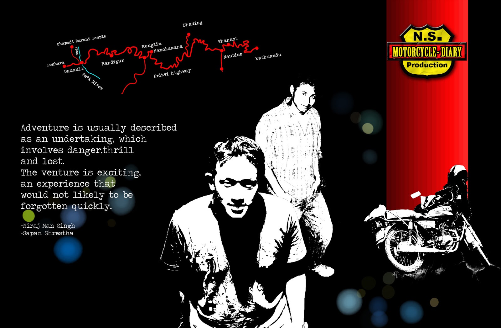 William Newrose: Motorcycle Diary (Kathmandu-Manokamana-Damauli-Pokhara ...