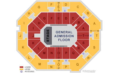 Chain Of Flowers: Cure play Lakefront Arena in New Orleans!