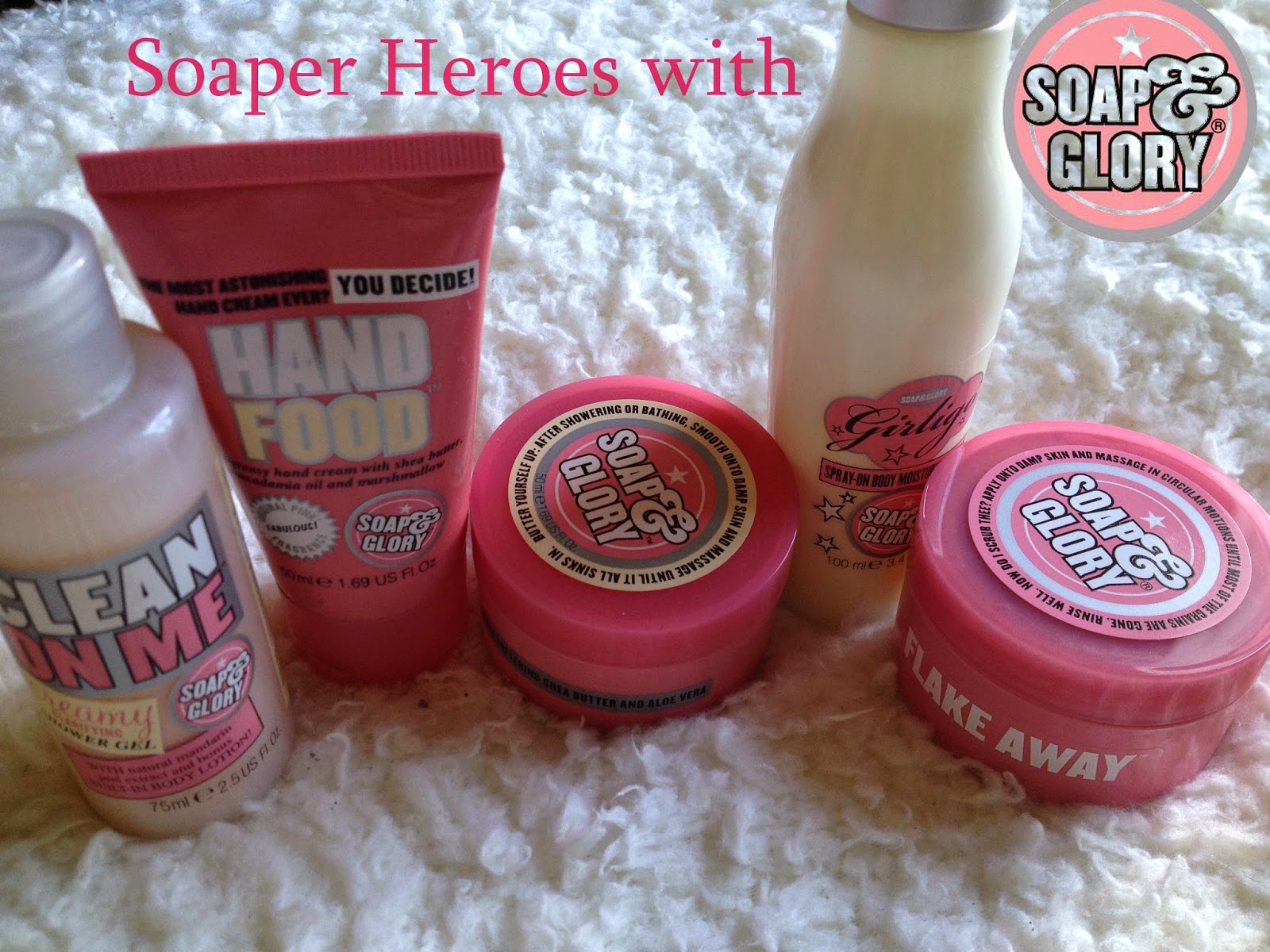 Soaper Heroes with Soap & glory - Flavour beans