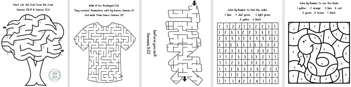 Adam and Eve | Bible Fun For Kids