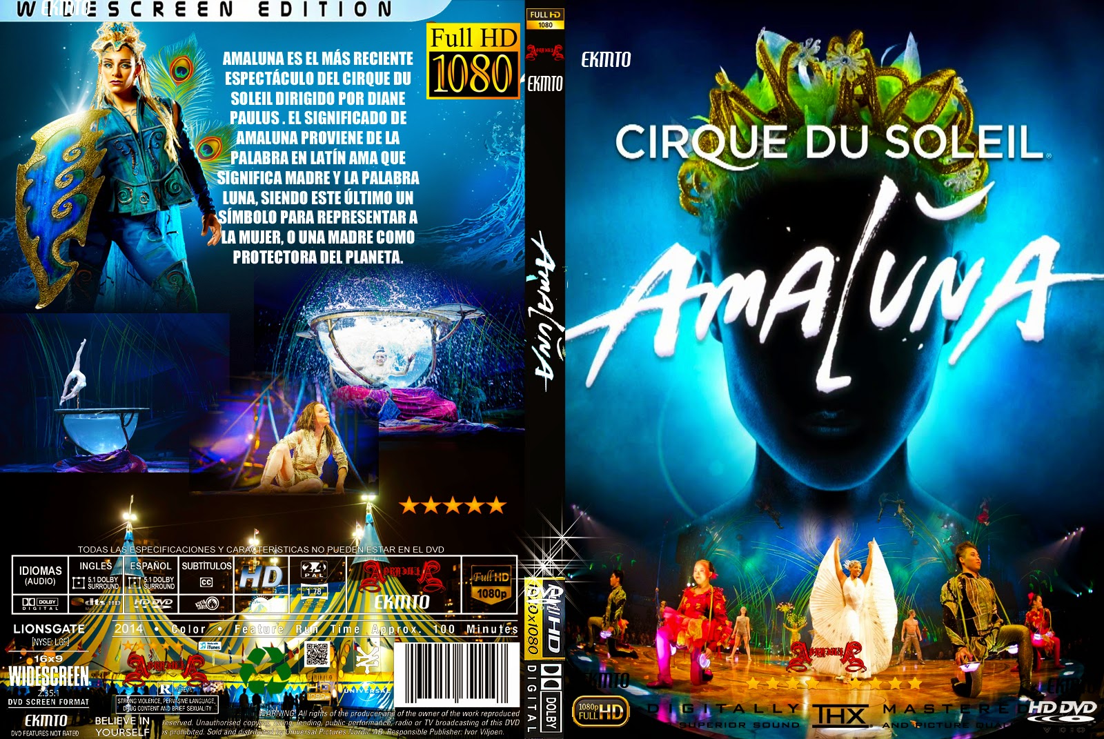 Cover: Cirque du soleil amaluna dvd