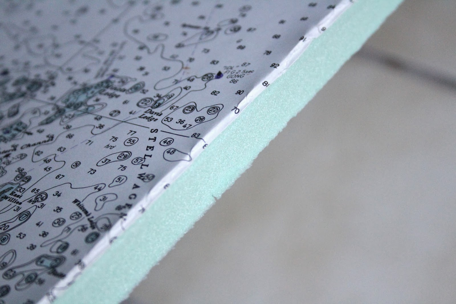 How To Mount and Frame a Large Map - Shine Your Light