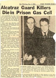 Sam Shockley Biography Alcatraz 1938 - 1948