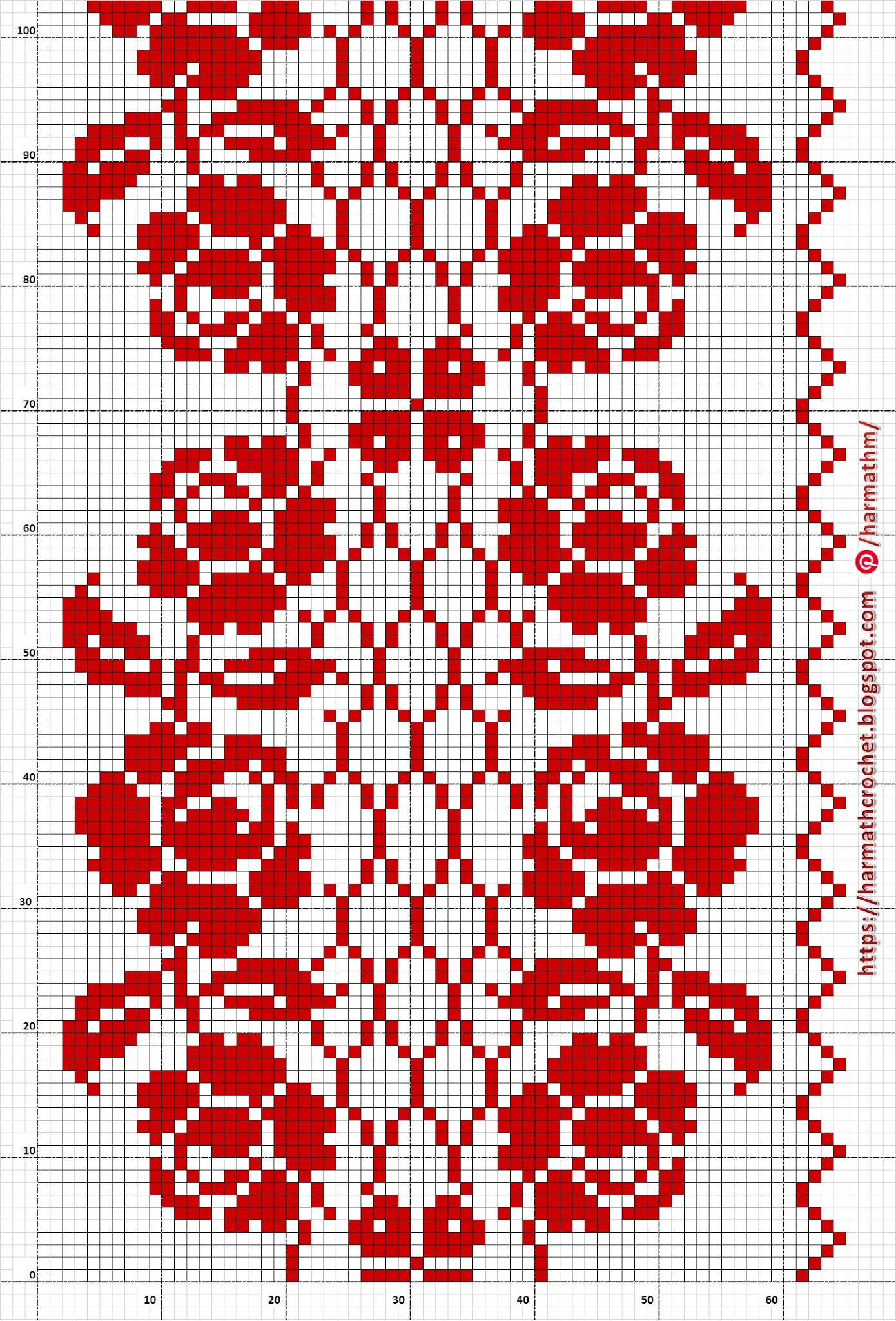 Filet - Crochet Patterns: Filet -crochet lace 448