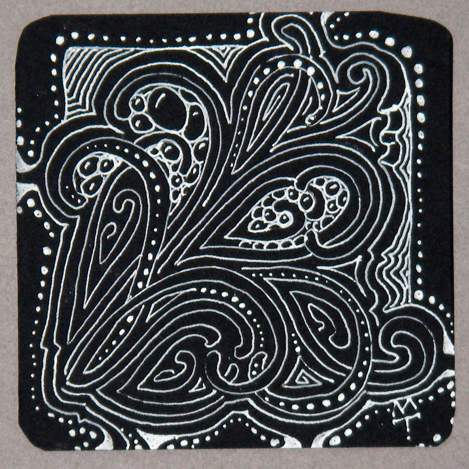 Zentangle: Sweet Mooka 16