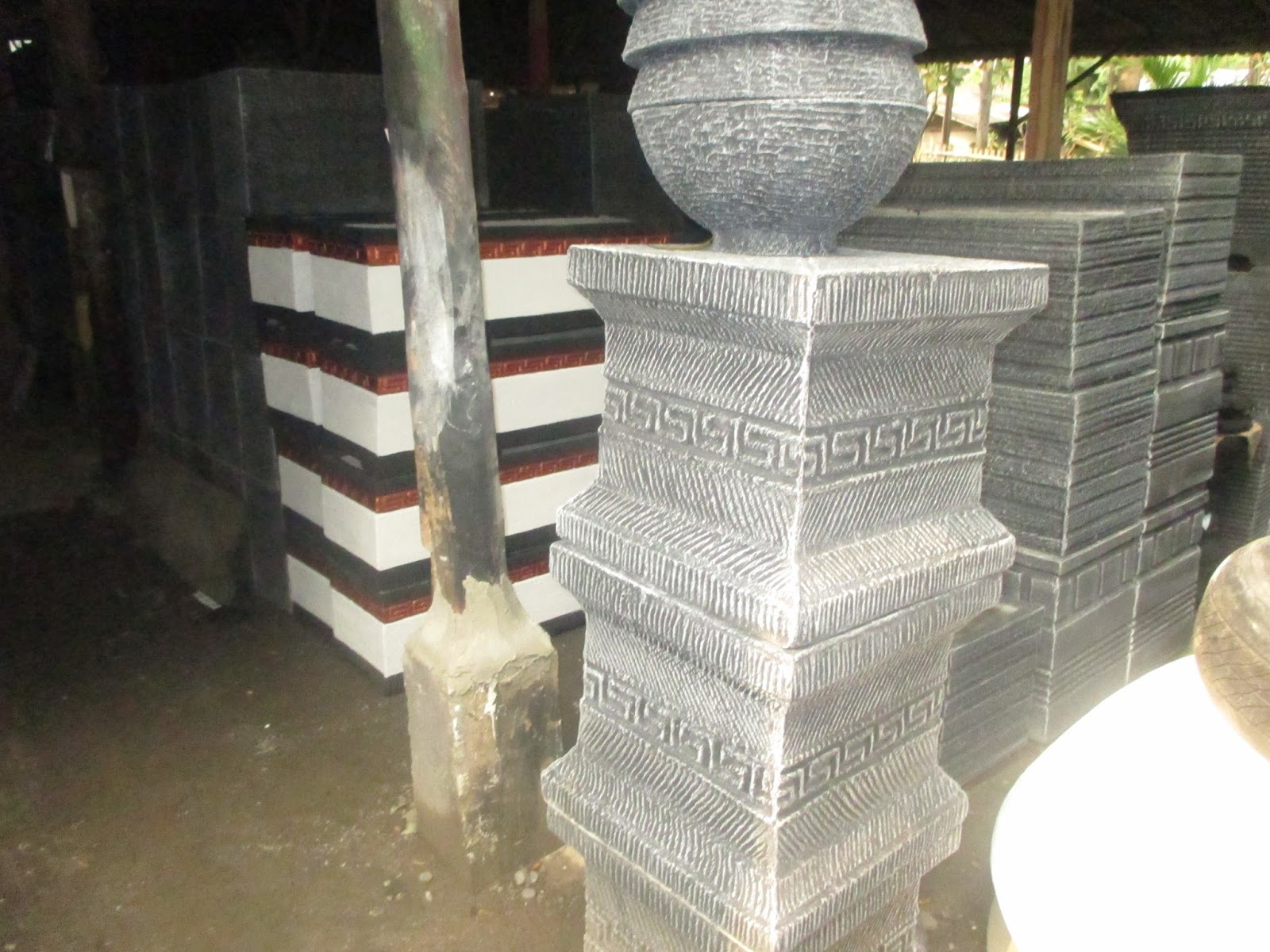 JUAL POT BUNGA DARI BATU ~ Jasa Landscape