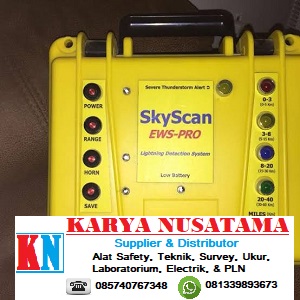 Jual Skyscan EWS Pro Lightning Detector SkyScan di Surabaya - KARYA ...