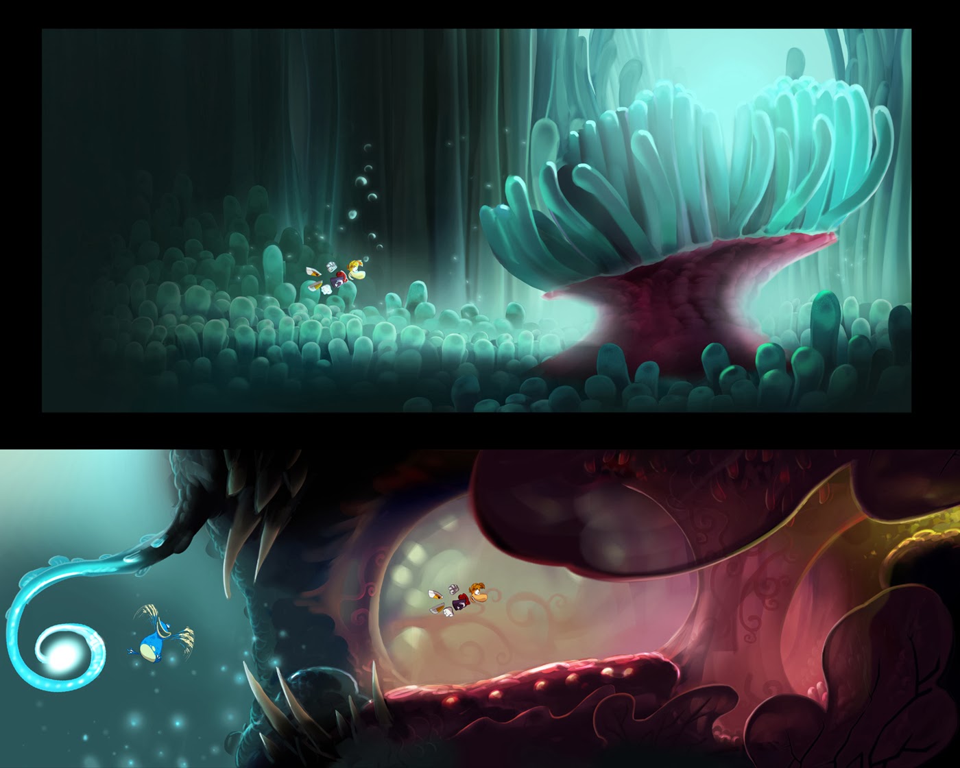 Visual development : RAYMAN LEGENDS