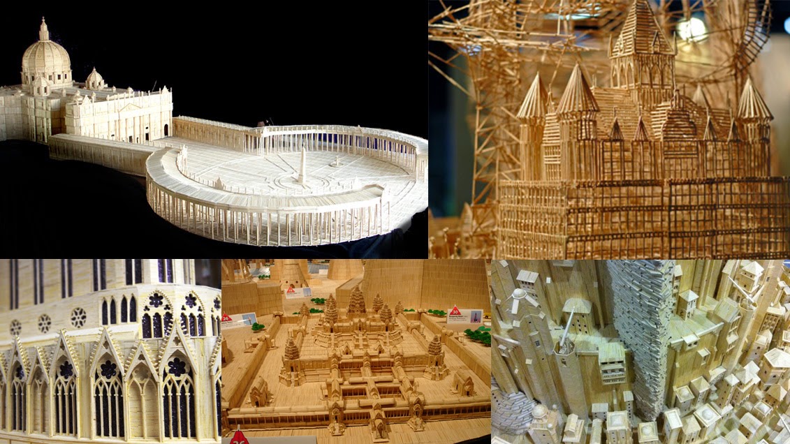 Art and Architecture: Toothpick Architecture