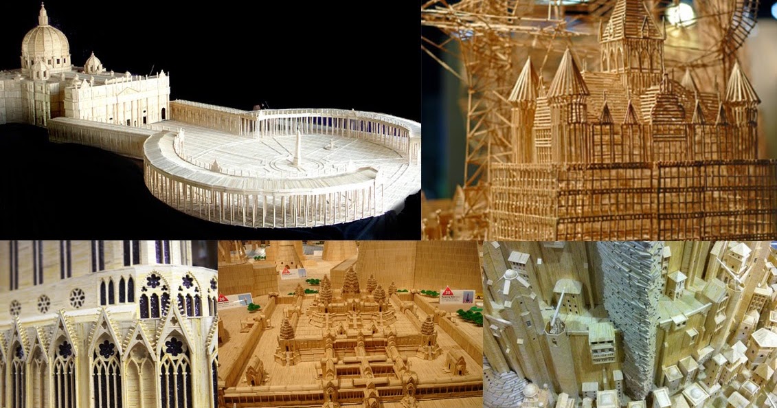 Art and Architecture: Toothpick Architecture