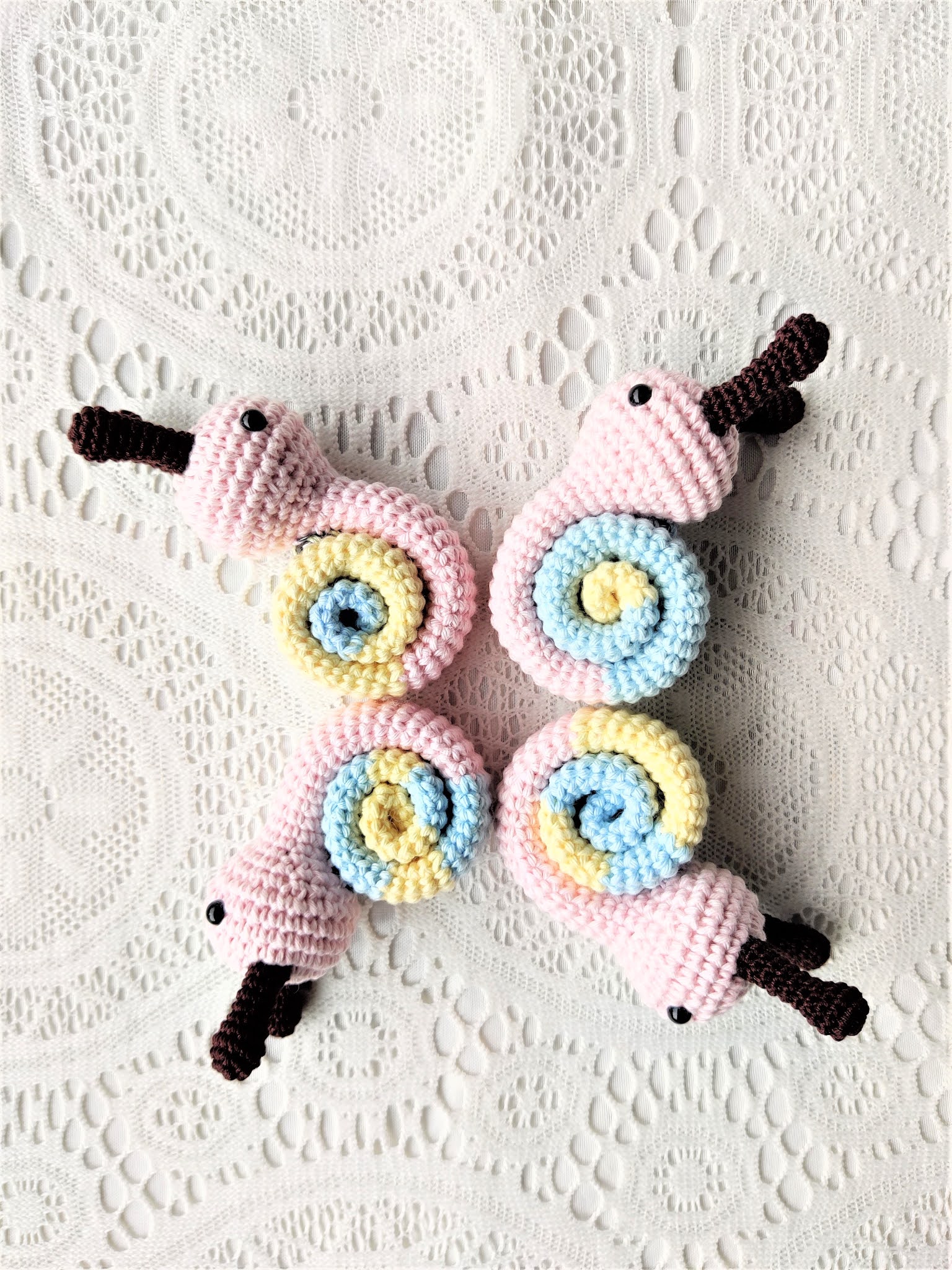 Happyamigurumi: Amigurumi Crochet Snail Pattern