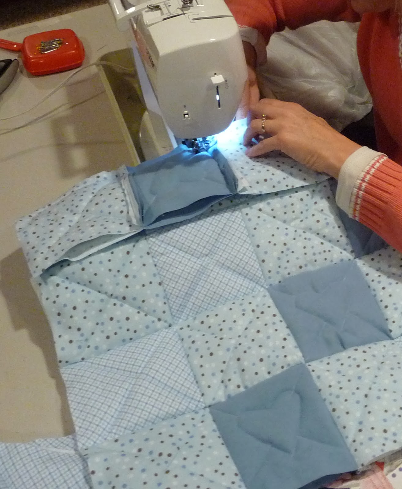 Adorable 9 Step Baby Rag Quilt Tutorial - Lou Lou Girls