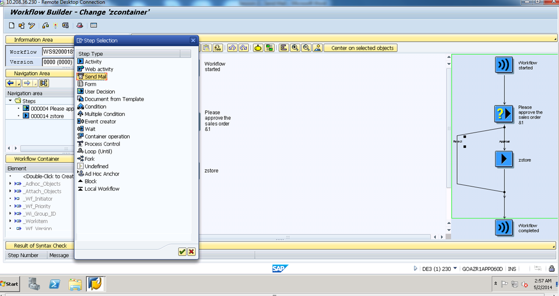 An SAP Consultant: SAP Workflow - Send Mail Step type
