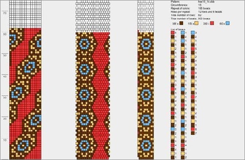 cigdemineli: DB BEAD CROCHET PATTERNS / Hapishane işi desenler
