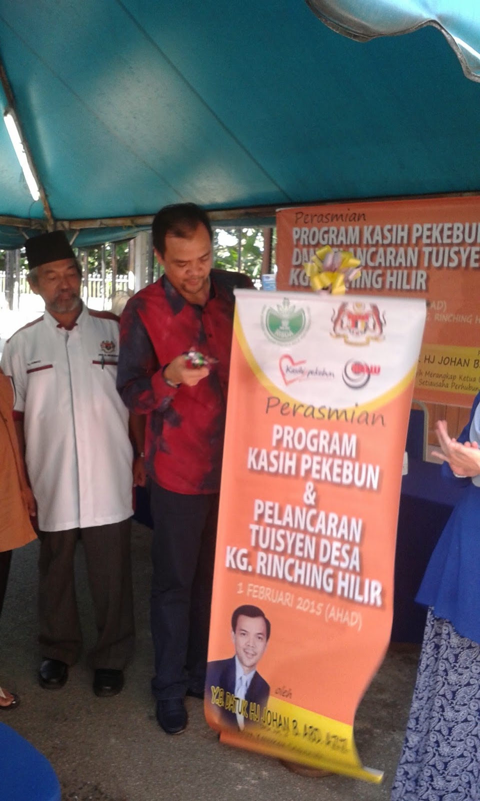 JKKKP KG. RINCHING HILIR: PERASMIAN PROGRAM KASIHI PEKEBUN & PELANCARAN ...