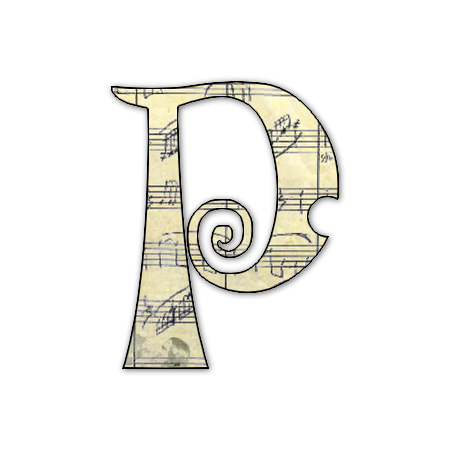 Precioso Alfabeto con Partituras Musicales. - Oh my Alfabetos!