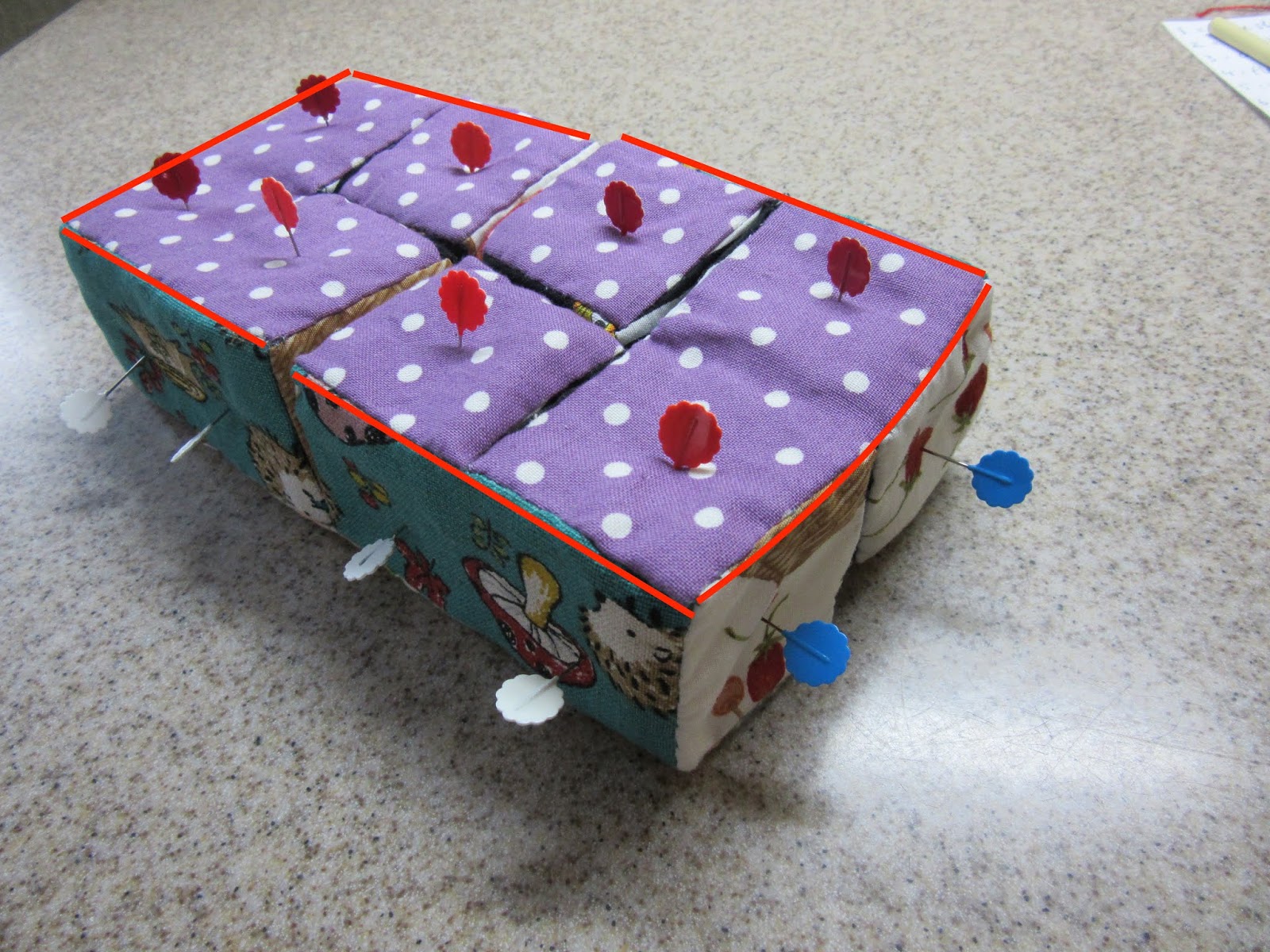 Queenie's Needlework: Baby Blocks Tutorial