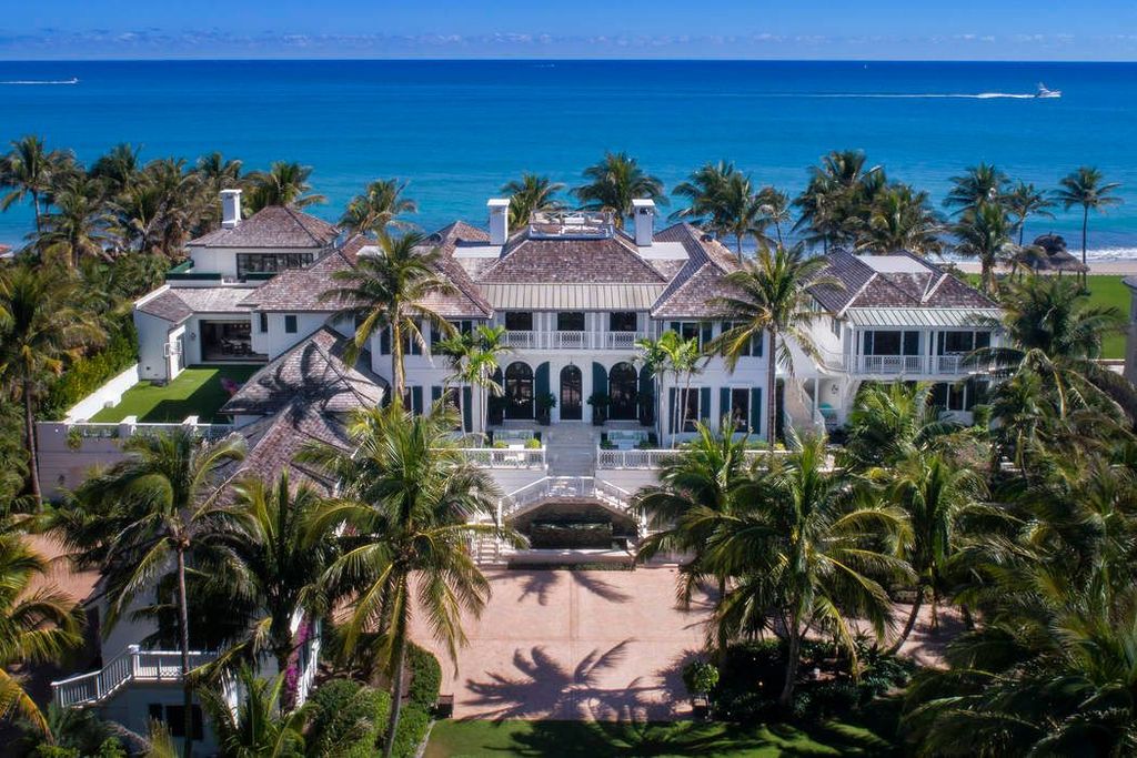 23,000 Square Foot Oceanfront Mega Mansion In North Palm Beach, FL ...