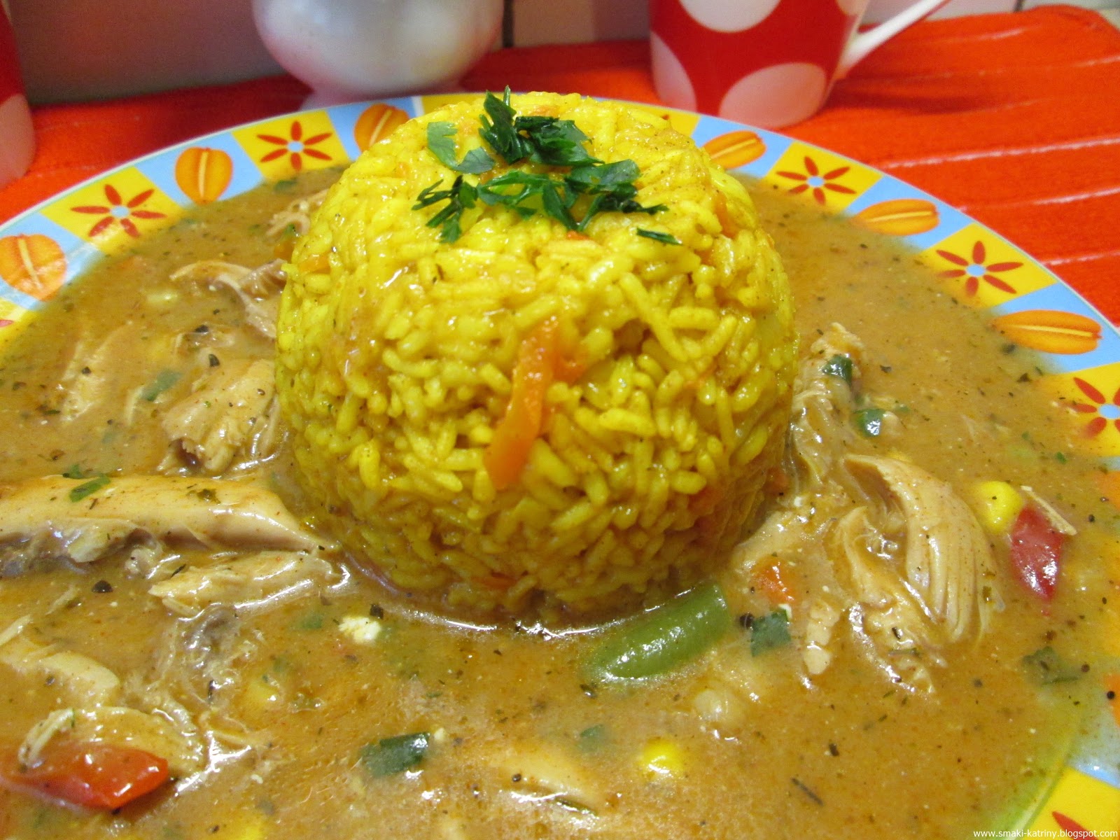 Moje pyszne, łatwe i sprawdzone przepisy :-) : Gulasz drobiowy z ryżem ...