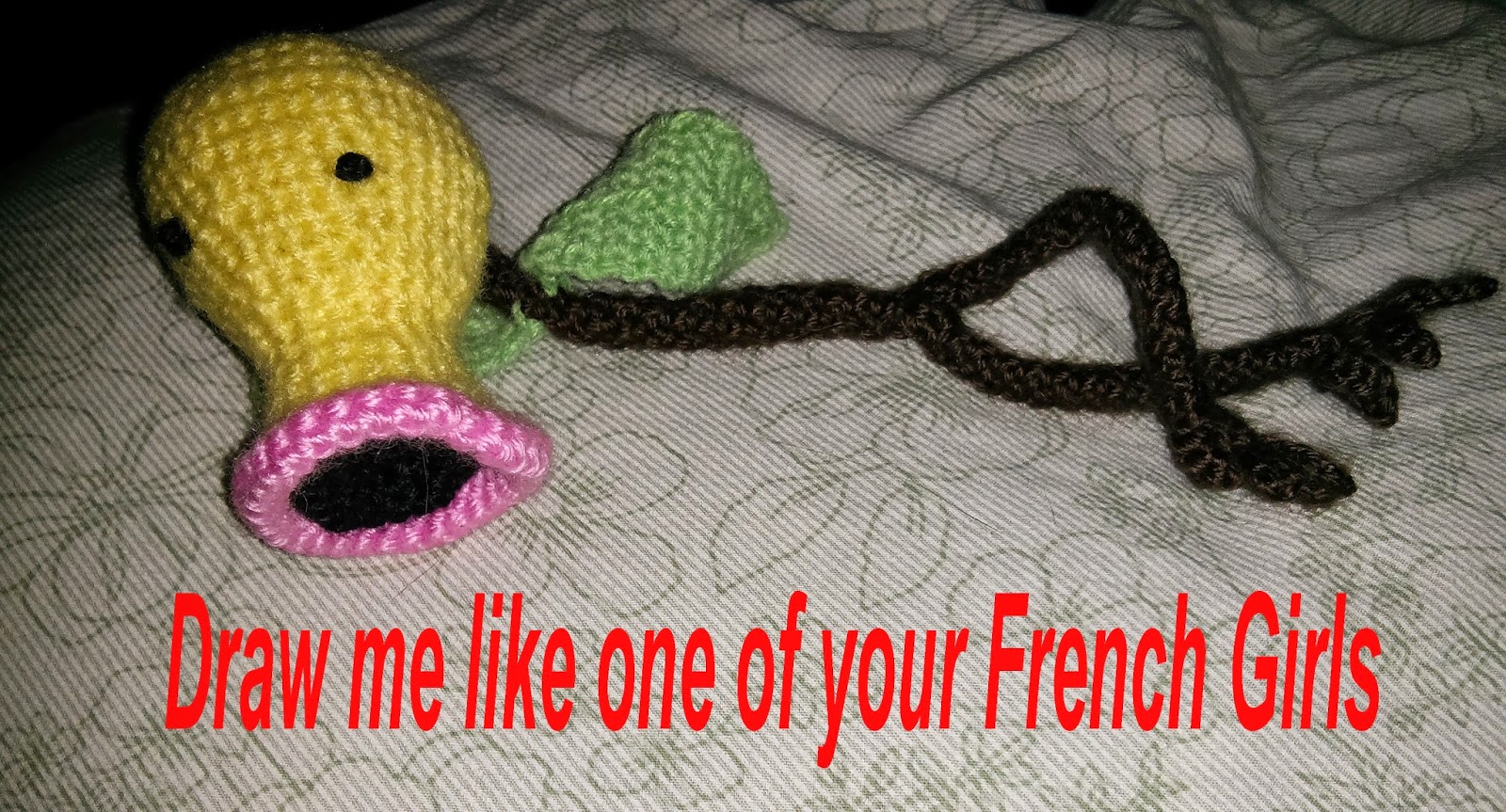 Olisushi imagine sa vie: Amigurumi Chétiflor (Bellsprout)