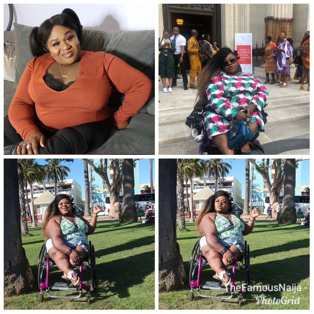 Tobi Green Adenowo on the other hand is physically challenged. She has ...