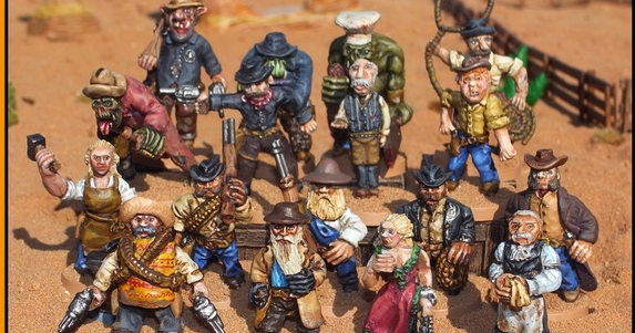 Gaming with the Gnomies: (Kickstarter) Wild West Fantasy Miniatures