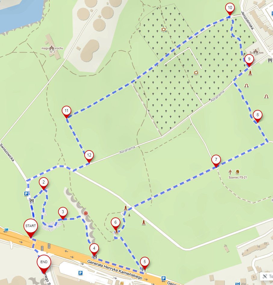 Rezerwat Bonarka i tereny obozu Płaszów