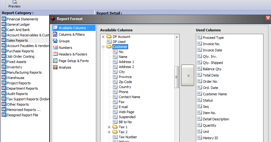 Jasa Design Report Accurate & FINA - Integrated Accounting System Solution