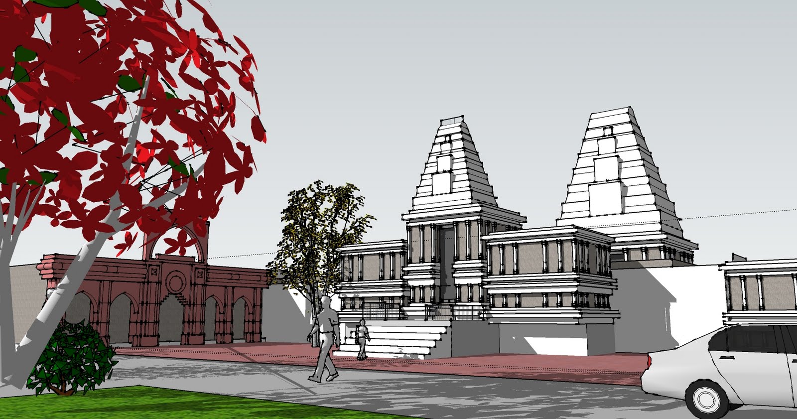 Lakshmi's Architecture: Hindu Temple of New Hampshire
