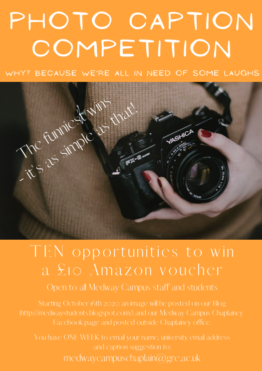 Medway Students: Photo Caption Competition