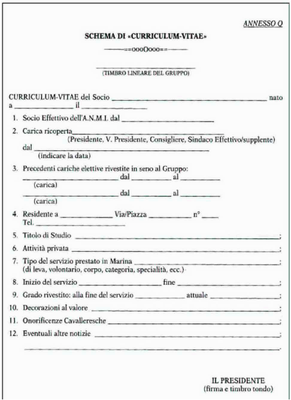 Scaricare Curriculum Europeo Gratis