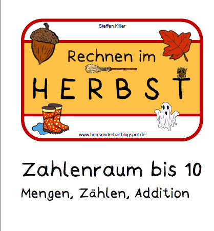 Herr Sonderbar: Rechnen im Herbst (ZR 10)