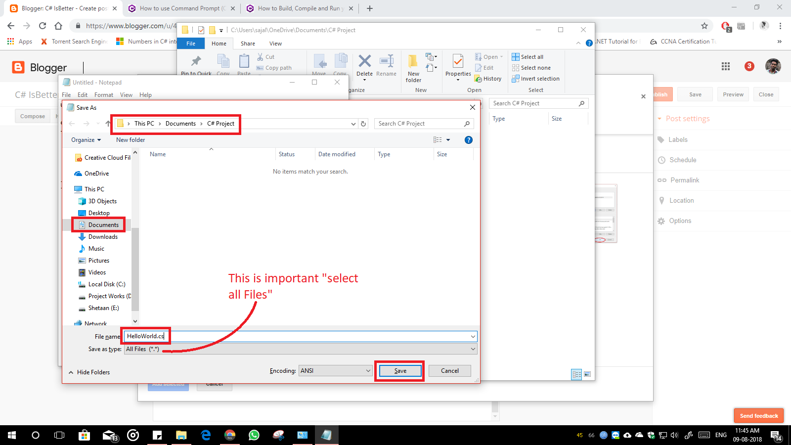 How To Use Command Prompt Cmd To Get The Output Of C Program Rather Than Microsoft Visual