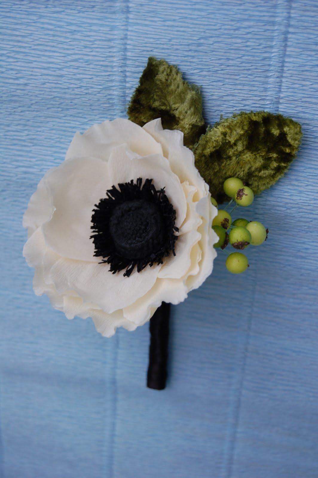 Anemone wedding bouquet paper flower bouquet | Handmade PaPer FloweRs ...