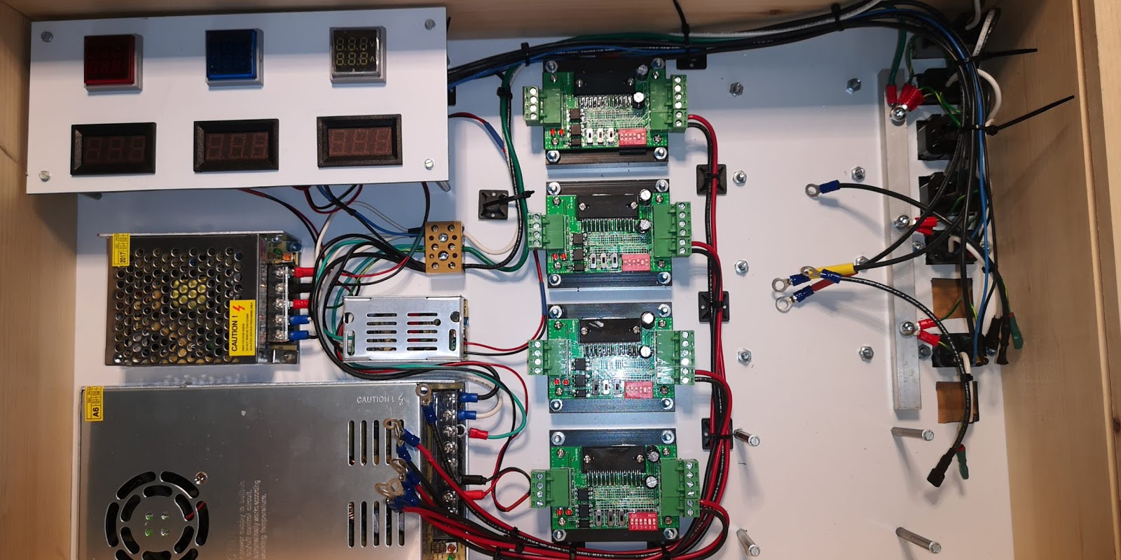 PCBoardRepair: Custom Built MACH 3 Control Systems