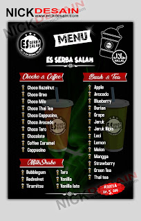 Contoh Desain Buku Menu Hitam #1 - Percetakan Tanjungbalai - Percetakan ...